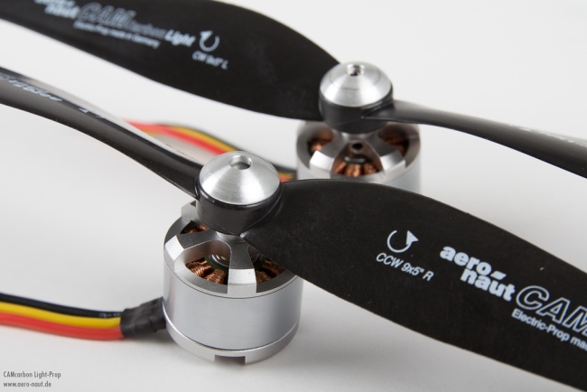 Aeronaut Self-tightening Props for Copters