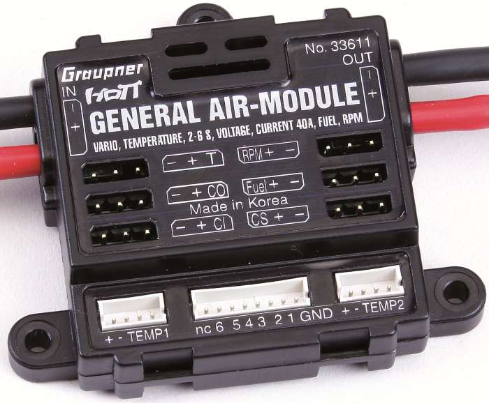 Graupner HOTT General Air Module - 2-6s + Vario