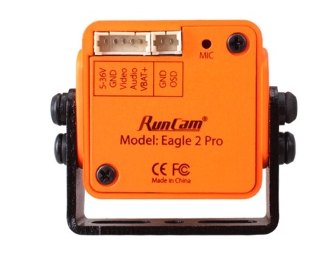 RunCam Eagle 2 Pro 800TVL FPV Cam, Integrated OSD & Mic